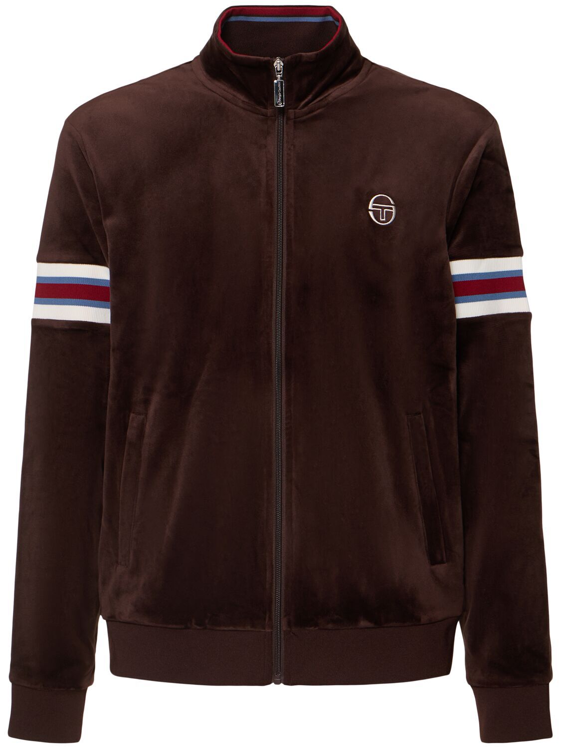 Sergio Tacchini Ostuni Velour Track Jacket - Java | Editorialist