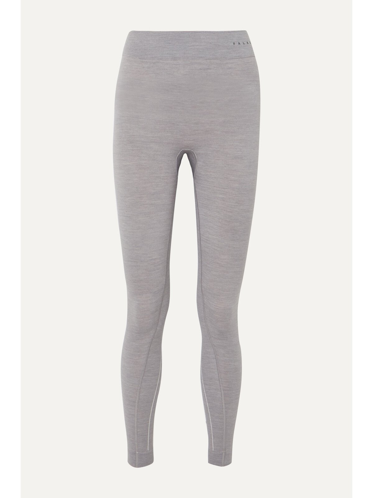 Falke MéLange Wool-Blend Leggings In Gray - 60% Off | Editorialist