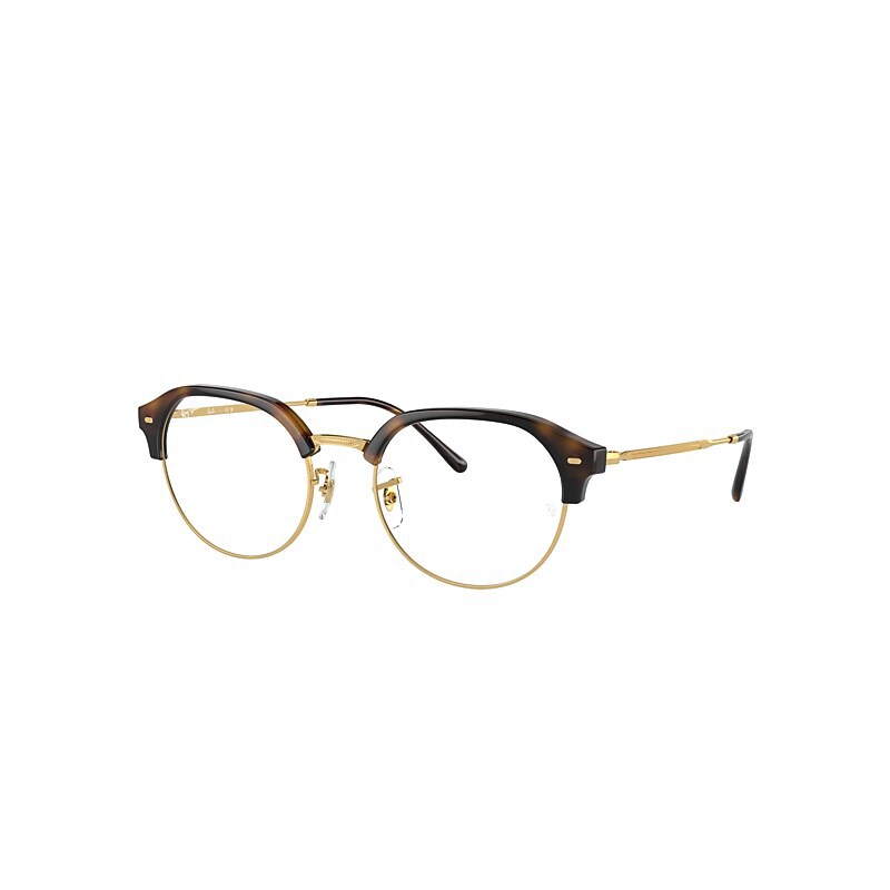 Ray-Ban Rb7229 Optics Eyeglasses Frame Clear Lenses Polarized 51 