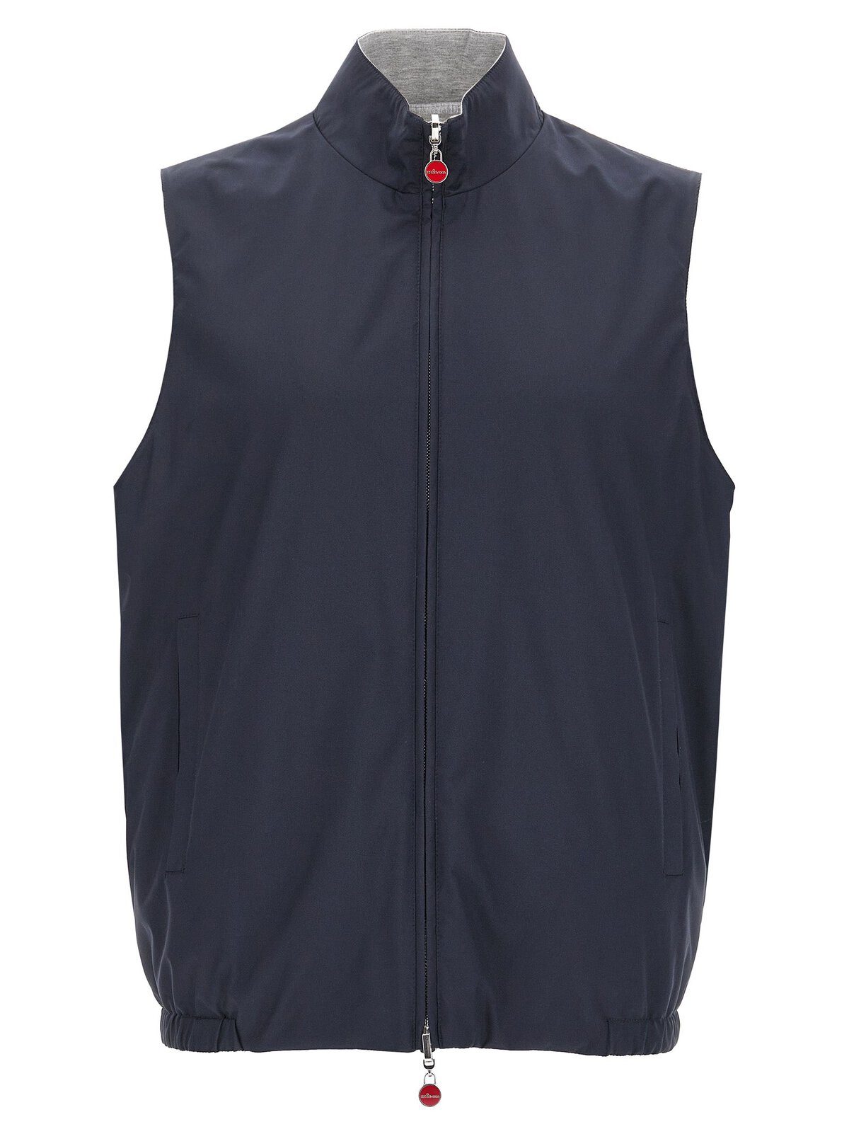 Kiton Reversible Vest In Blue - 8% Off | Editorialist