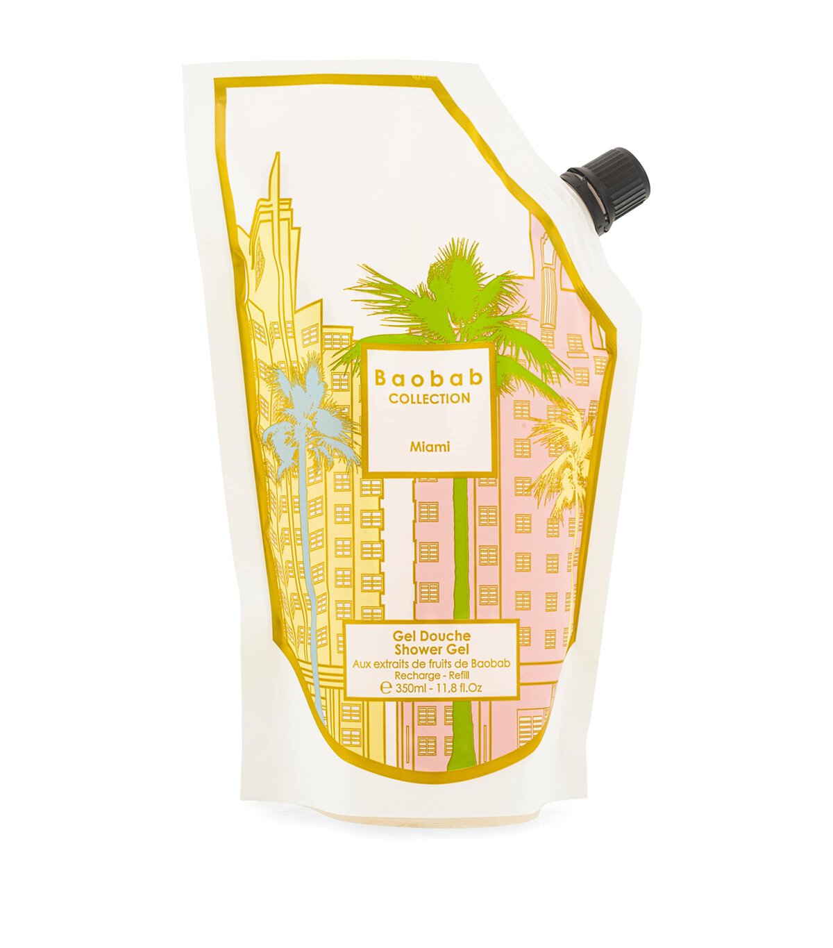 Baobab Collection Miami Shower Gel Refill - White | Editorialist