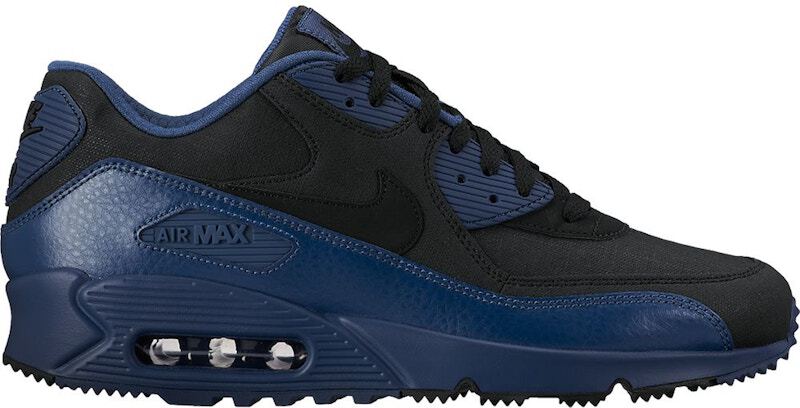 Nike Air Max 90 Winter Squadron Blue - Squadron Blue/Black | Editorialist