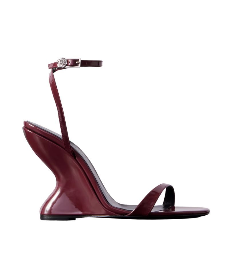 Burgundy Sandals for Women | Editorialist