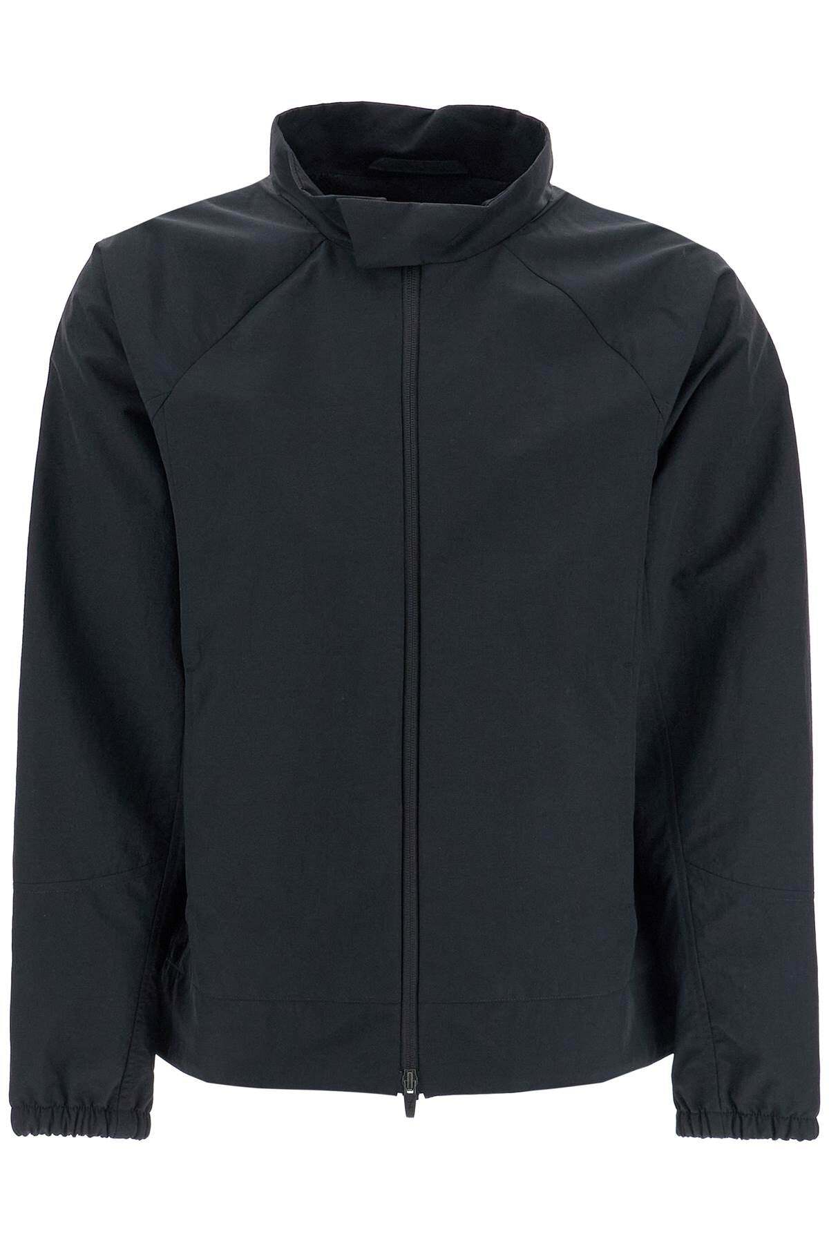 Herno Waterproof Jacket In Polyamide With High Collar In Black - 7% Off ...