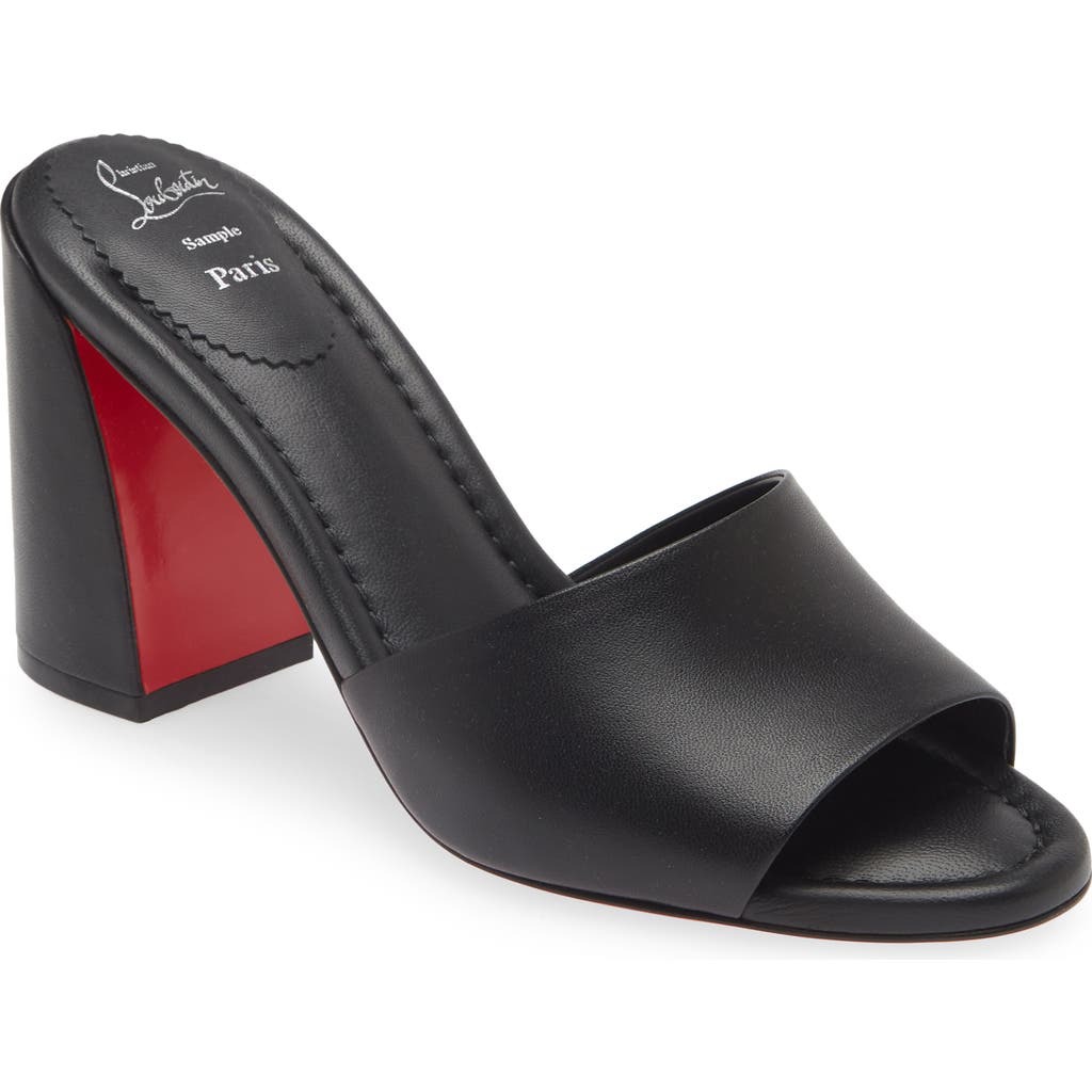 Christian Louboutin Jane Slide Sandal - Black | Editorialist