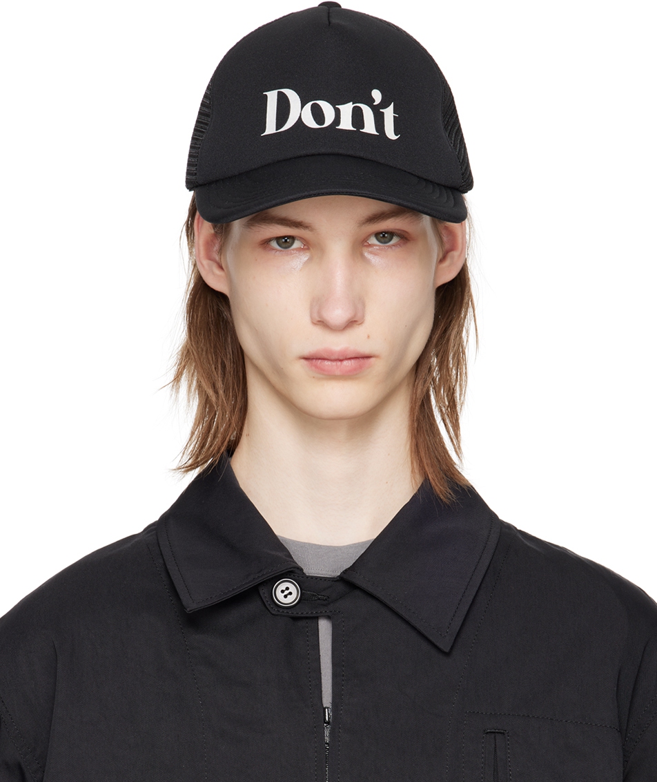 Undercoverism Don'T' Cap In Black - 29% Off | Editorialist