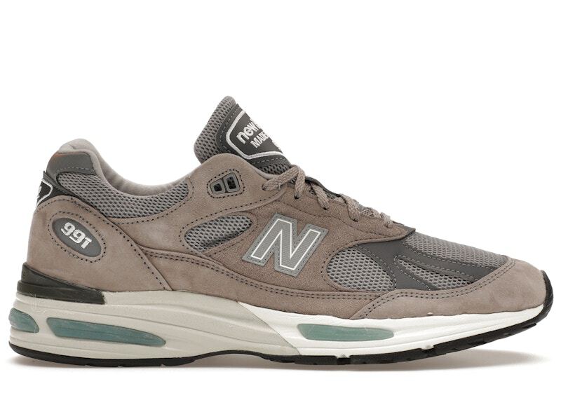 New Balance 991v2 Miuk Rock Ridge Sneakers - Dove/Alloy/Silver ...