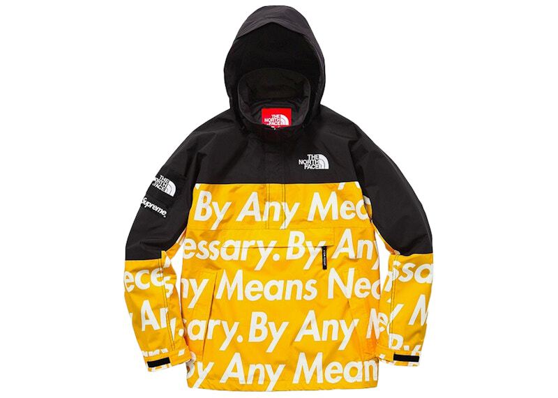 Supreme The North Face Any Means Mountain Jacket - Yellow 