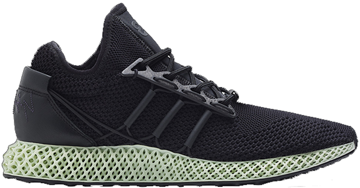 Adidas Y-3 Runner 4d Ii Black - Black/black/black | Editorialist