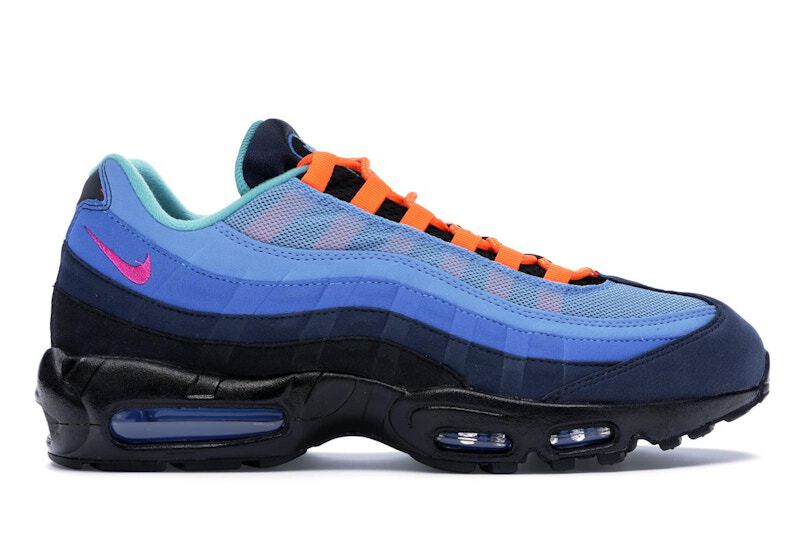air max 95 orange blue