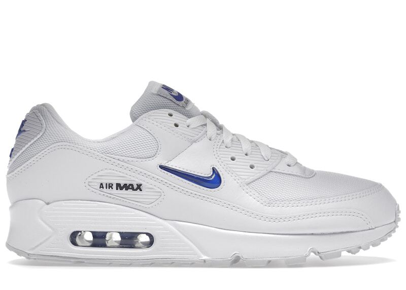 nike air max 90 white with black tick