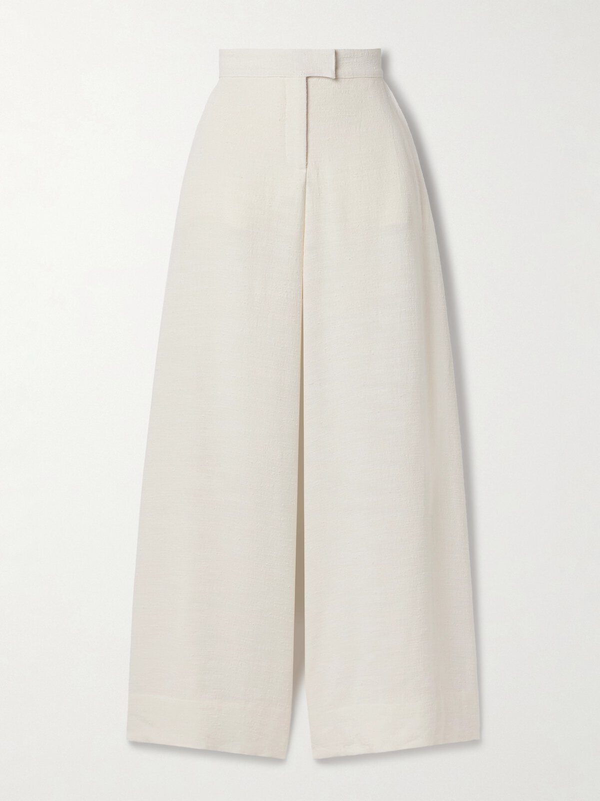 Lisa Marie Fernandez Woven Wide-leg Pants - Ivory | Editorialist