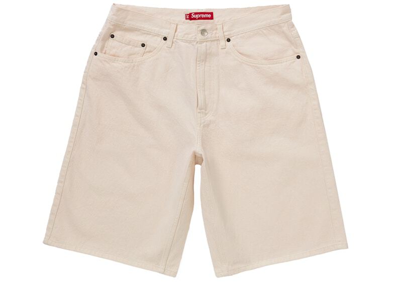 Supreme Baggy Denim Short - Natural | Editorialist