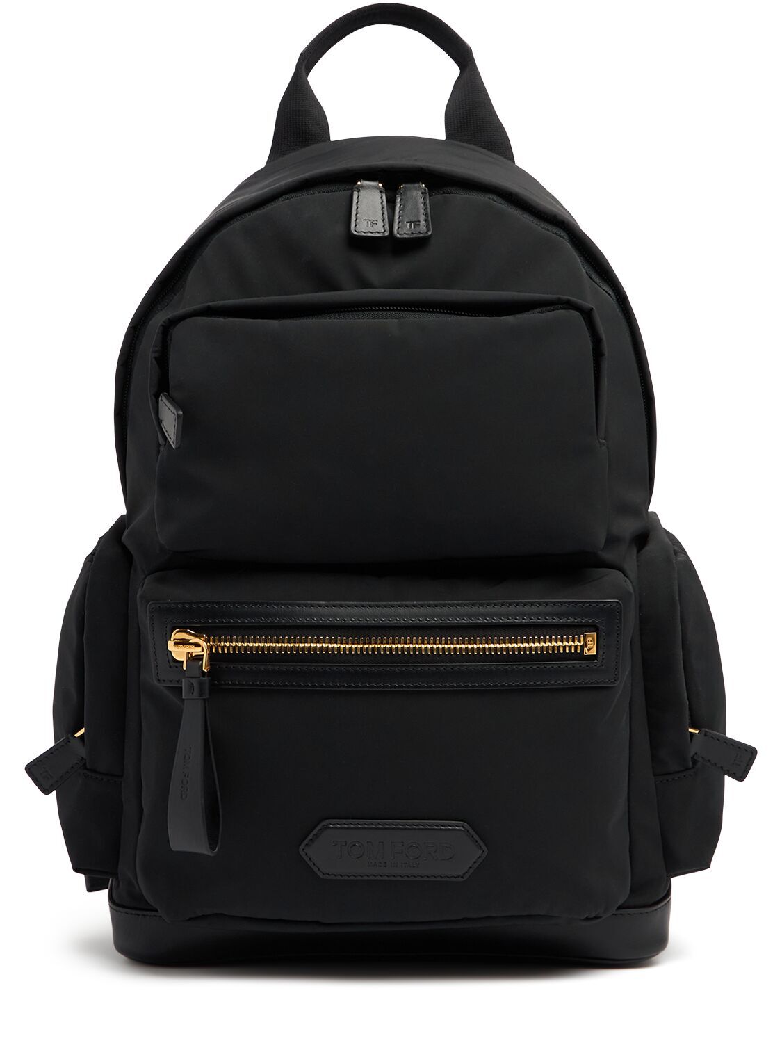 TOM FORD Logo Backpack - Black | Editorialist