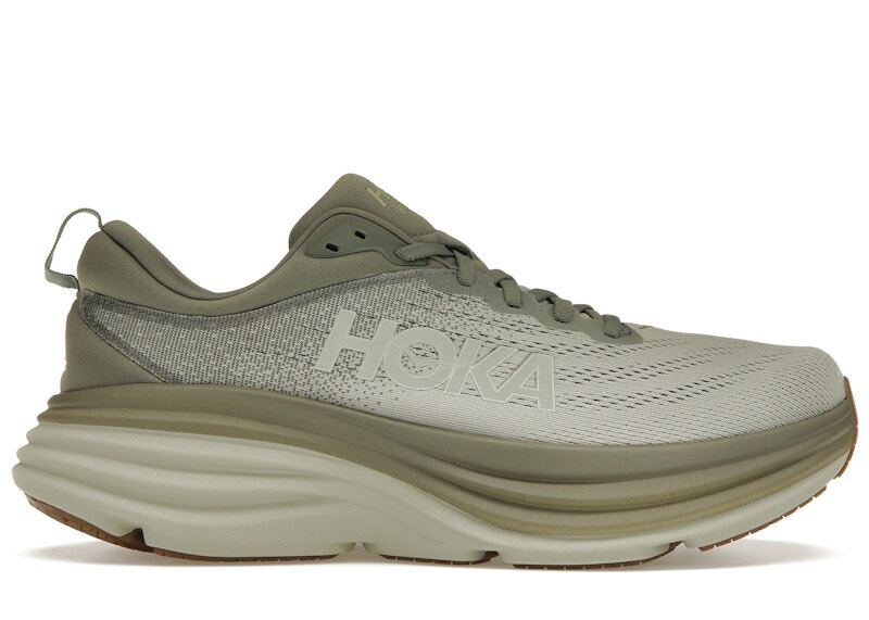 Hoka One One Bondi 8 Sneakers - Slate/Barley | Editorialist