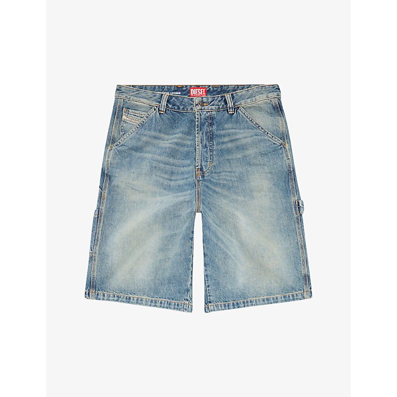 Diesel D-Livery Relaxed-Fit Denim Shorts 29 - 01 | Editorialist