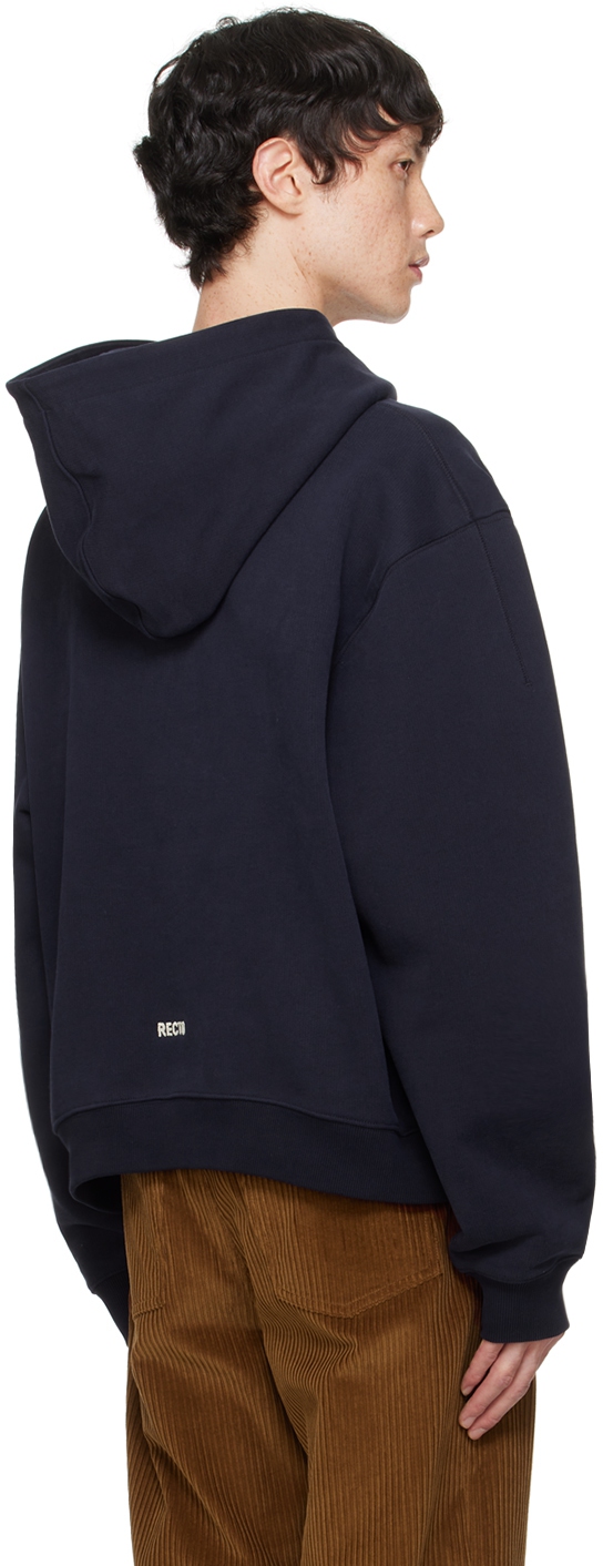 Recto Recreation Hoodie In Navy - 10% Off | Editorialist