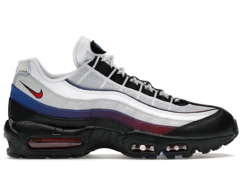nike air max 95 red white and blue