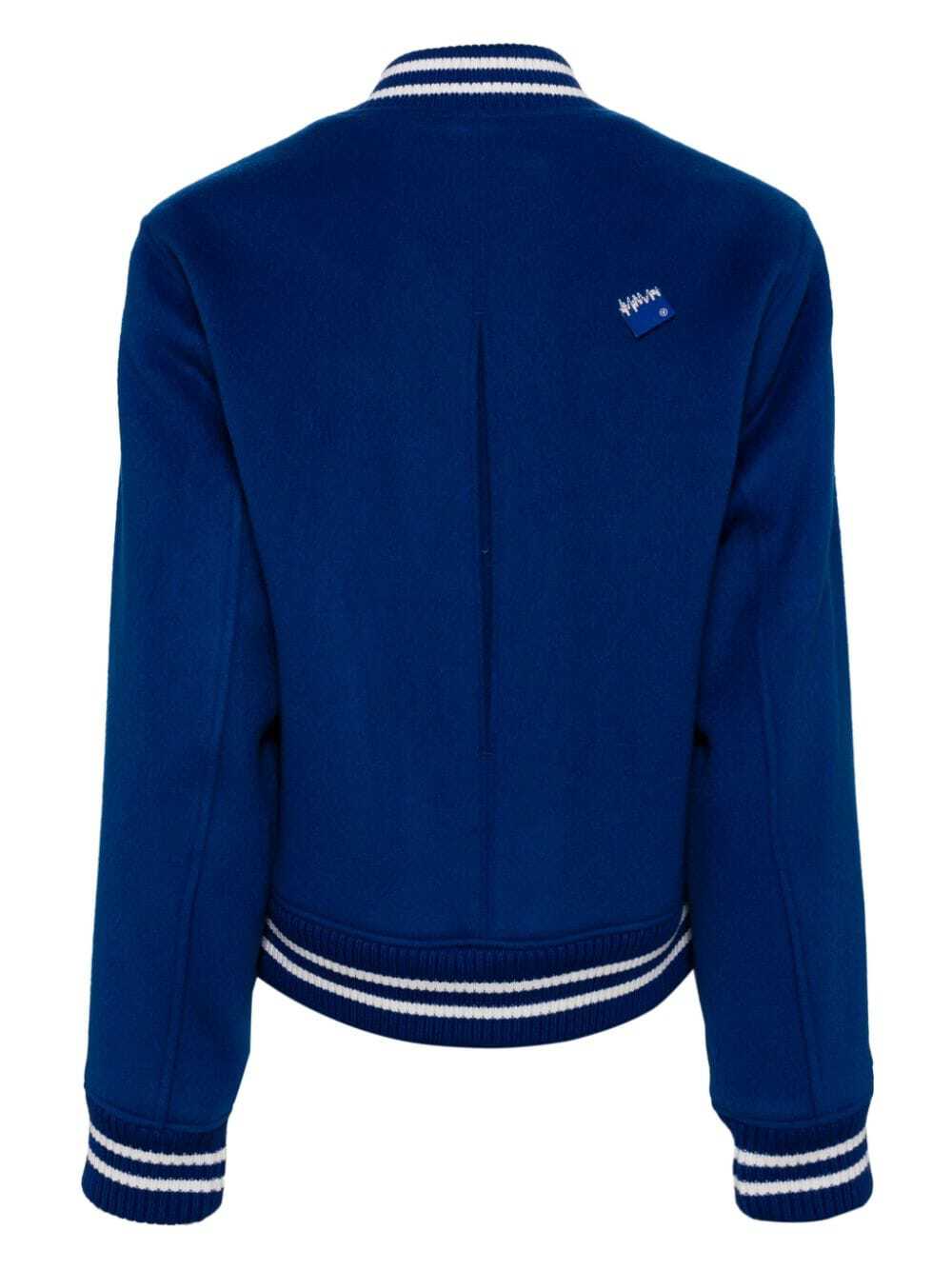ADER ERROR Trs Tag Varsity Jacket - Blue | Editorialist