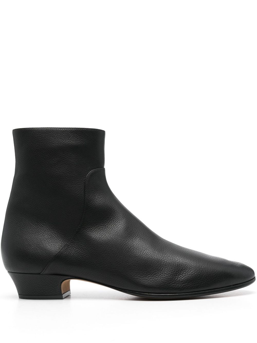 THE ROW 25mm Awar Ankle Boots - Blk - Black | Editorialist