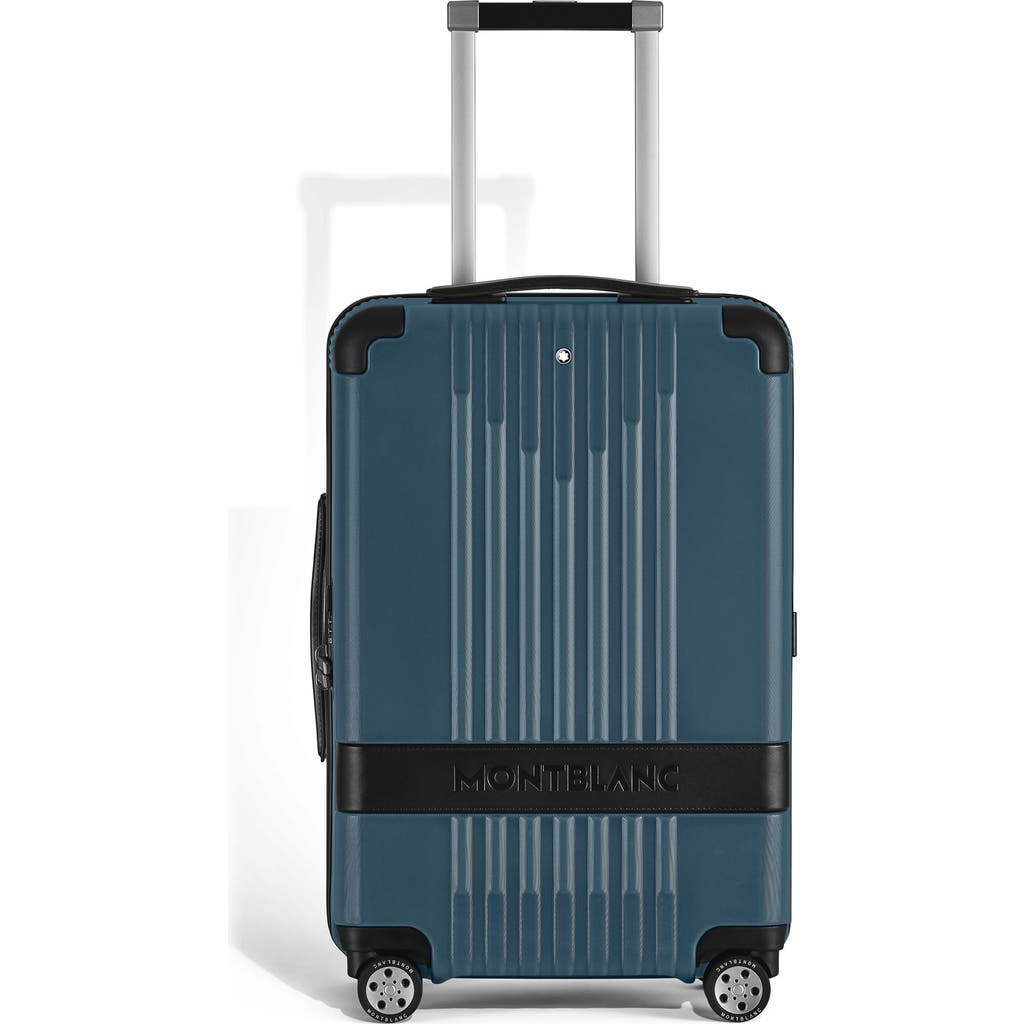 Mont Blanc My4810 Cabin Trolley Carry-on Suitcase - Avio Blue ...
