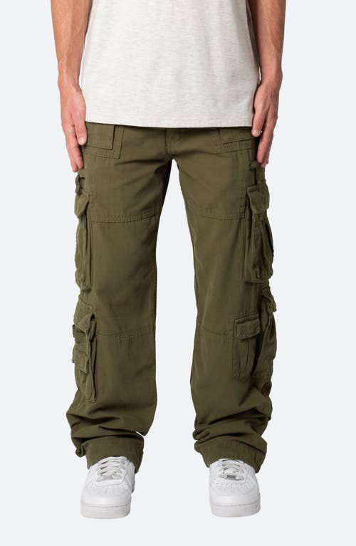 Mnml Military Cargo Pants Olive Editorialist