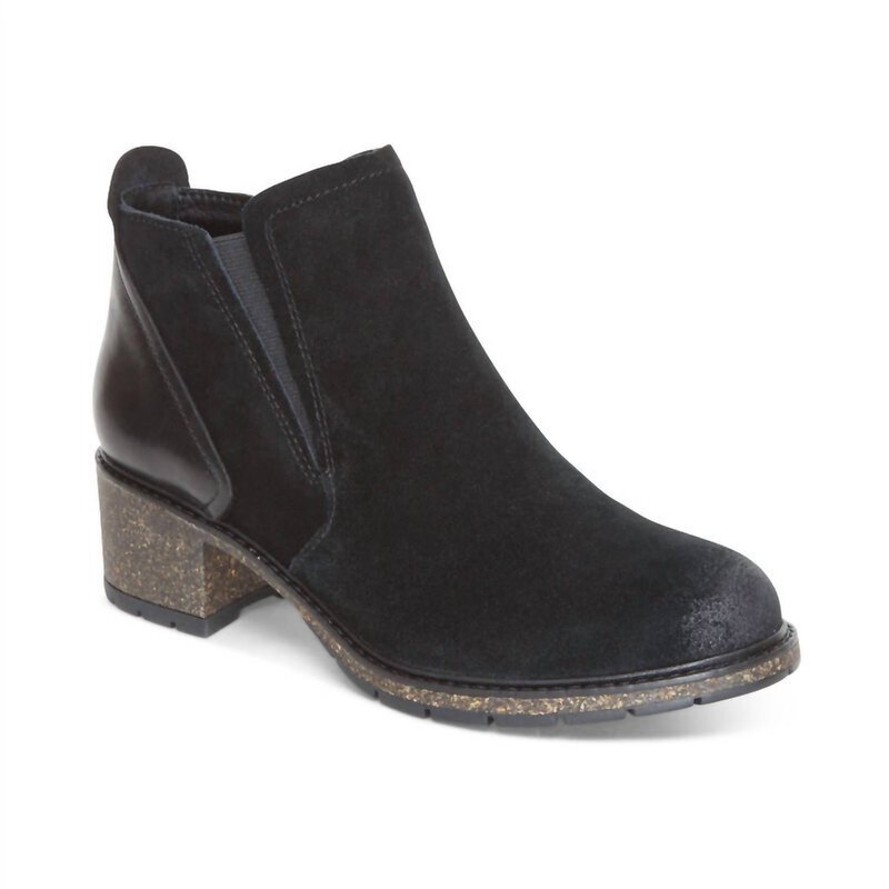 Aetrex Frankie Boot In Black - 37% Off | Editorialist