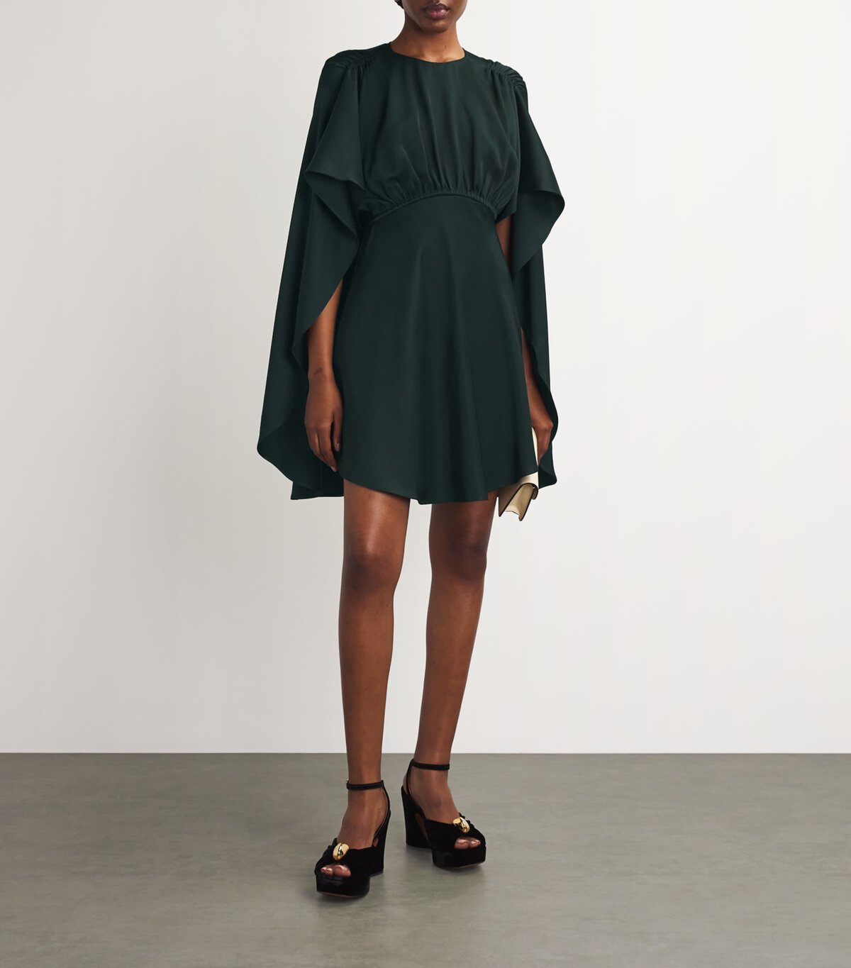 Zimmermann Eden Cascading Mini Dress - Green - 81% Off