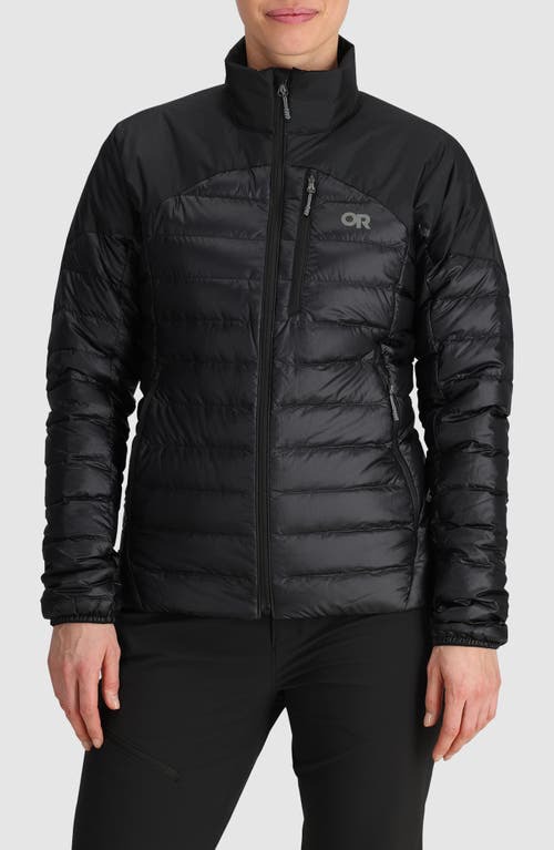 Outdoor Research Helium 800 Fill Power Down Jacket - Black | Editorialist