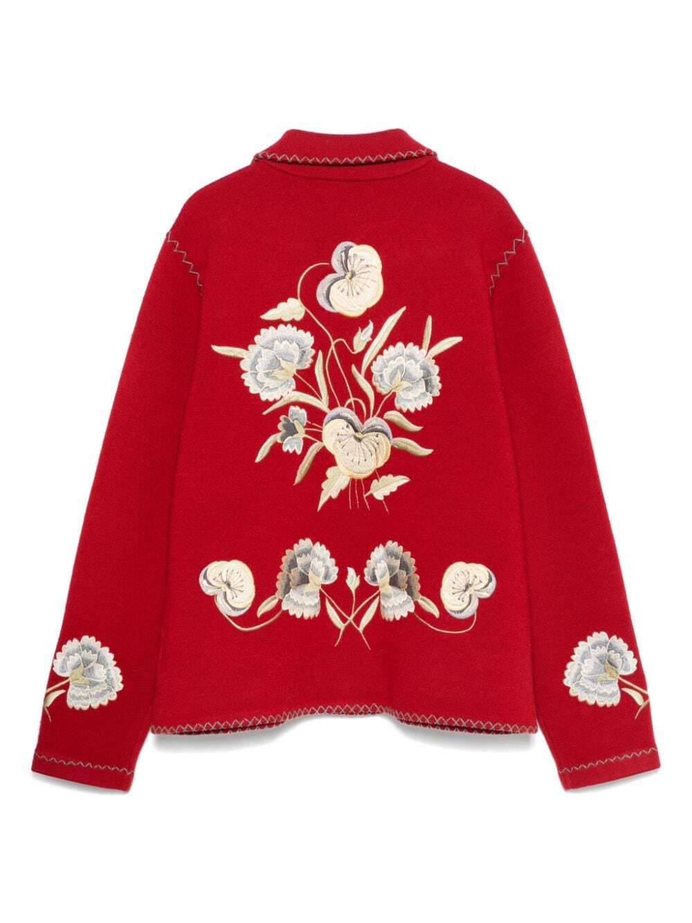 Ralph Lauren Isabel Cardigan - Red | Editorialist
