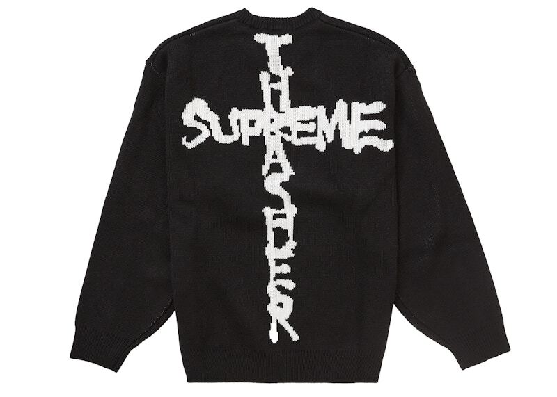 Supreme Thrasher Sweater - Black | Editorialist