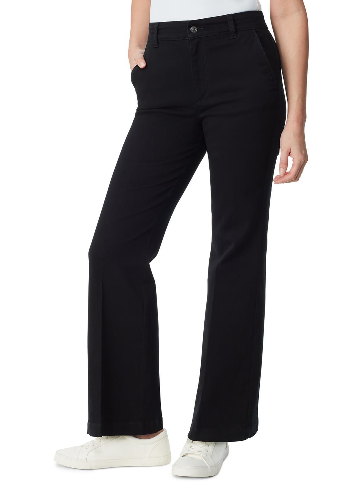 Buy GLORIA VANDERBILT High Rise Knit Flared Jeans - Black At 12% Off ...