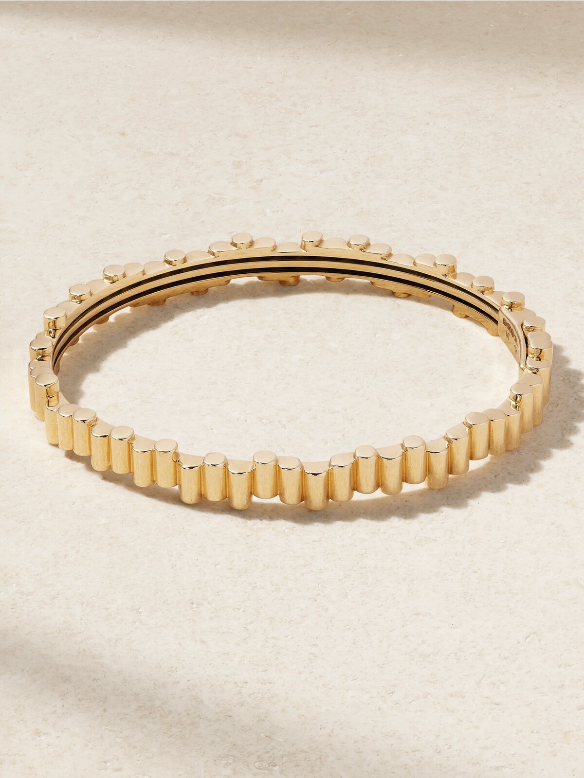 Viltier Edge 18-Karat Bangle - Gold | Editorialist