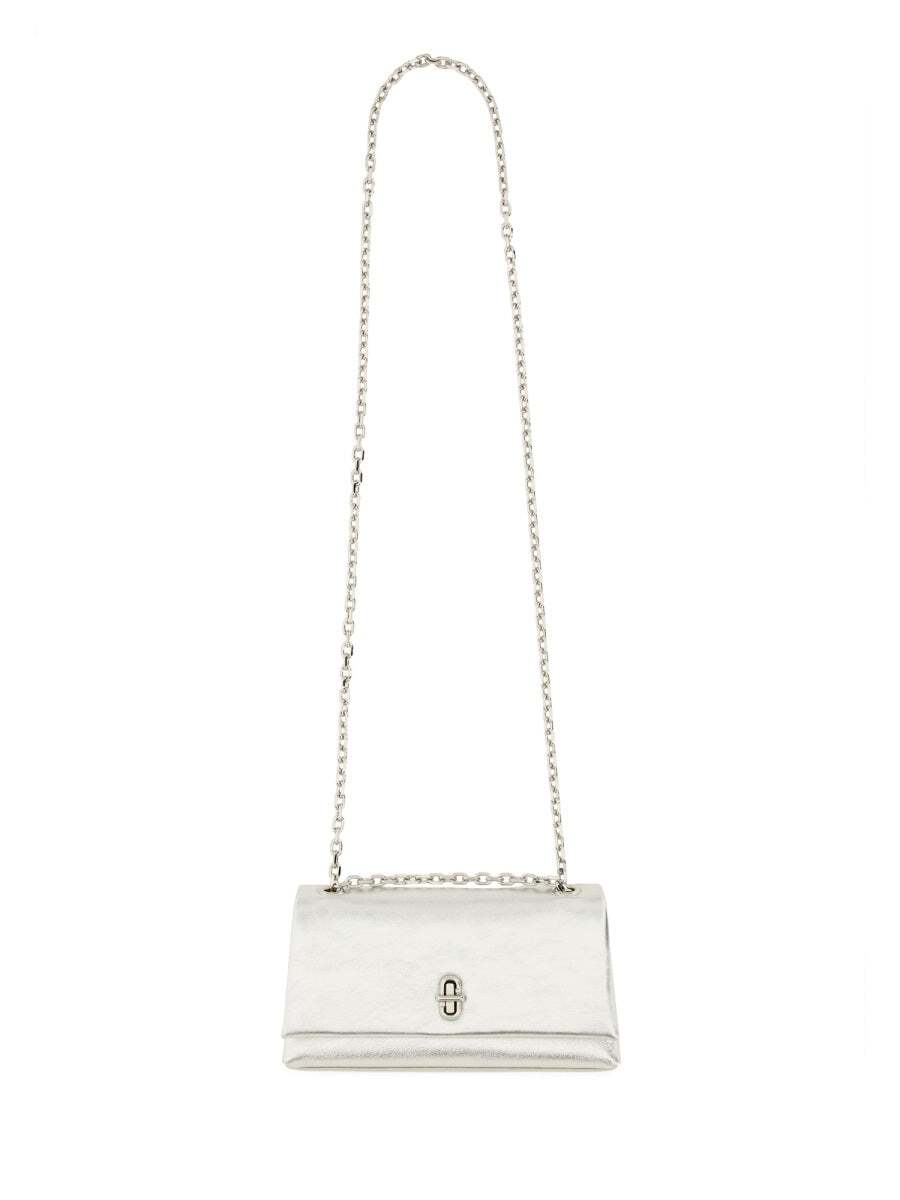Marc Jacobs Wallet With Chain - Silver | Editorialist