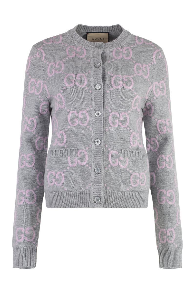 Gucci Grey Cardigans main image 1