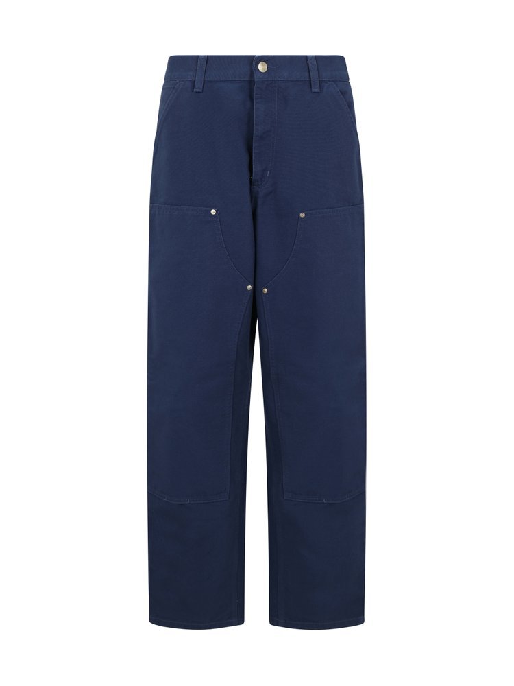 Carhartt Work In Progress Double Knee Straight-Leg Pants In Blue - 42% Off | Editorialist