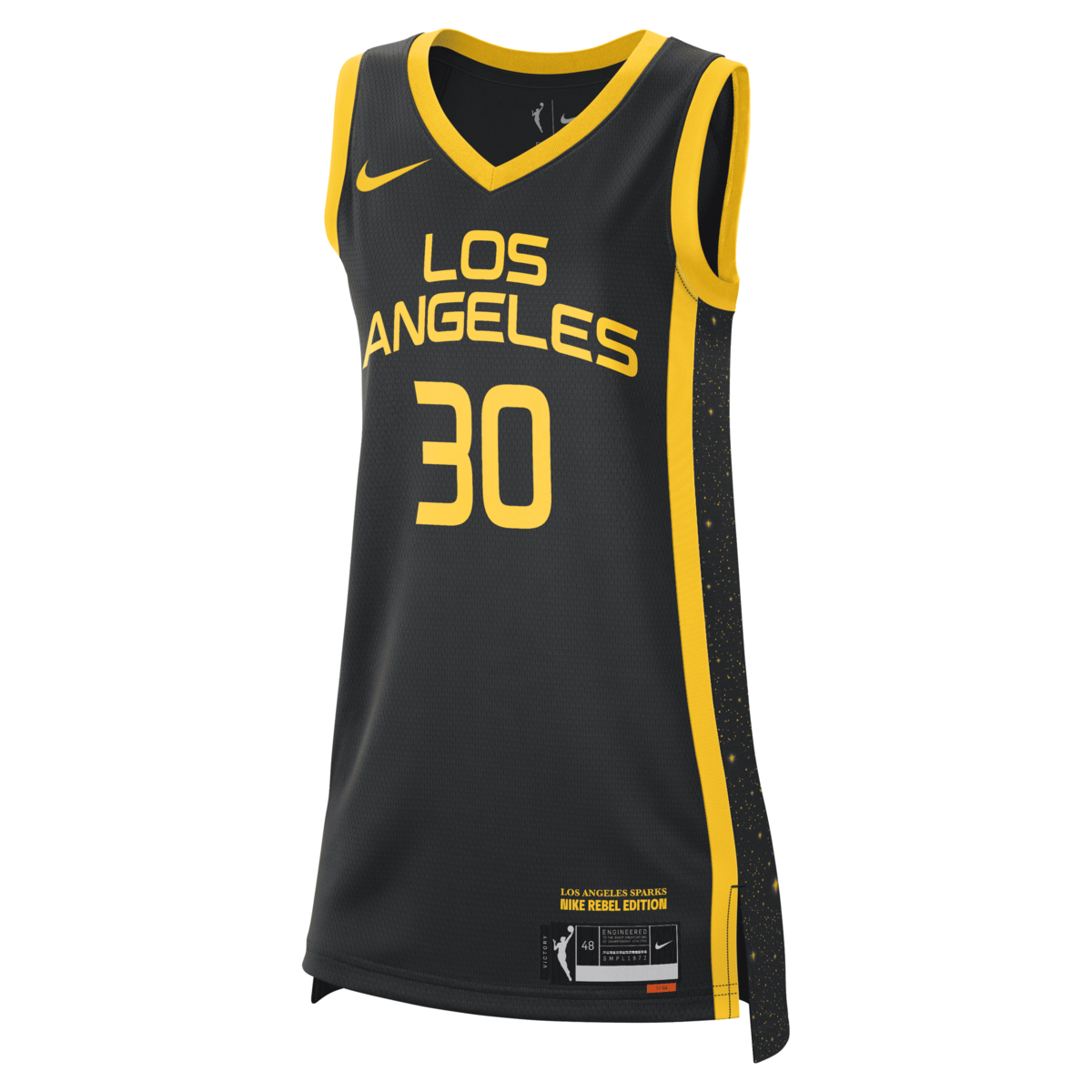 Nike Los Angeles Sparks Rebel Edition Dri-Fit Wnba Victory Jersey In ...
