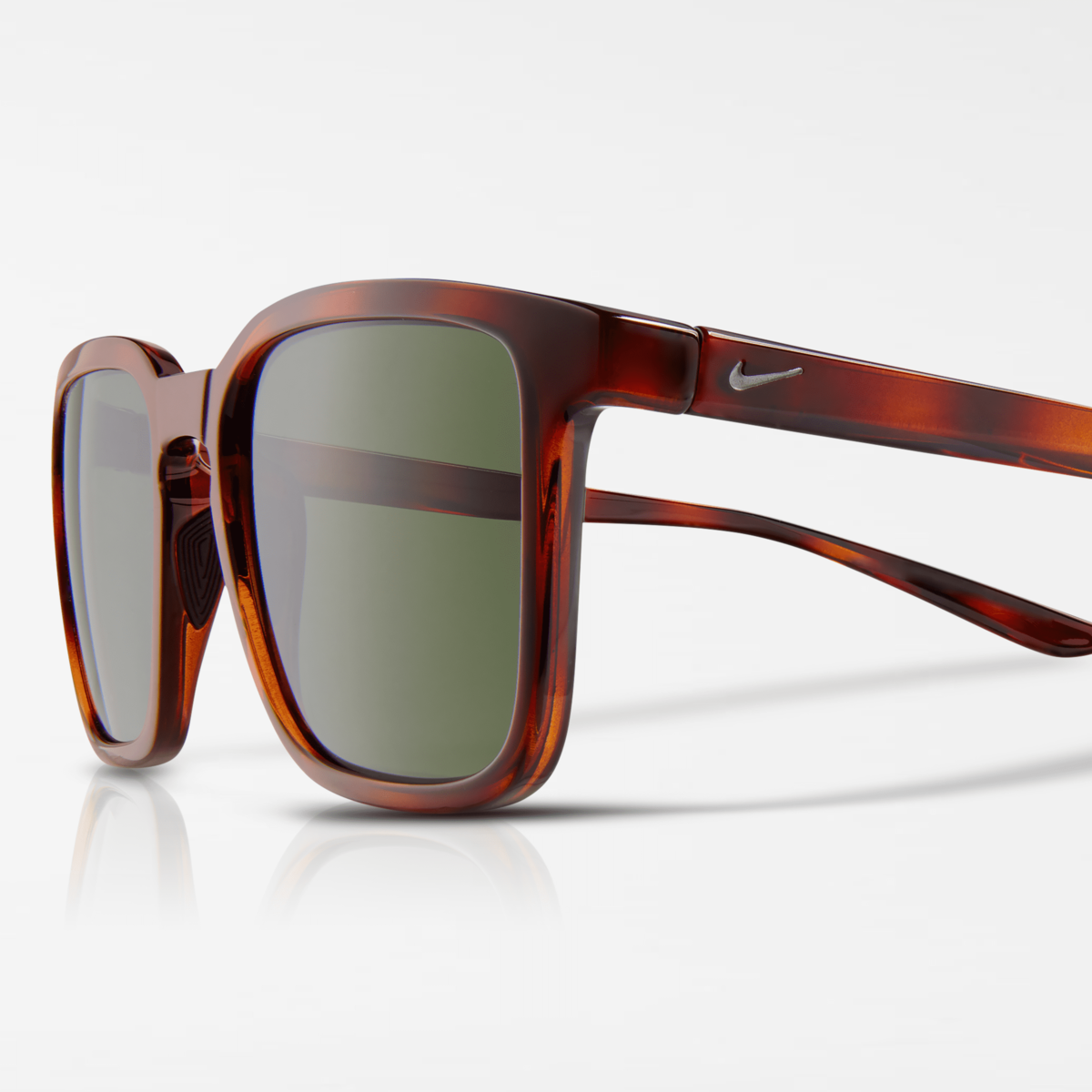 Nike Circuit Mirrored Sunglasses - Brown | Editorialist