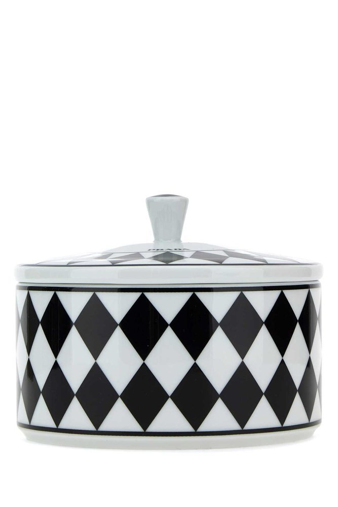 Prada Checkerboard Pattern Box - Multi | Editorialist