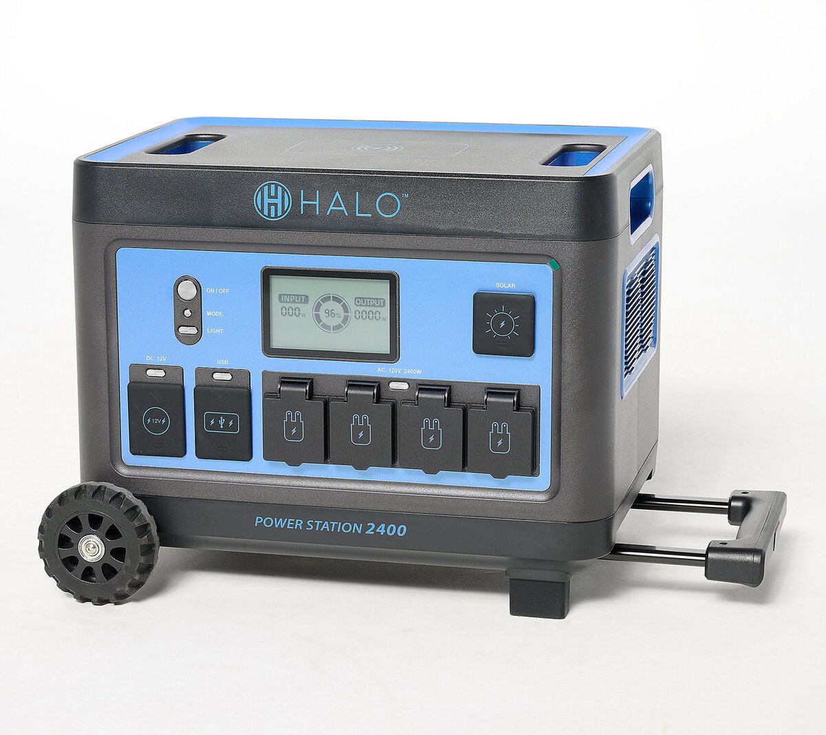 Halo 2400w Power Station With Built In Trolley 1800wh Capacity - One ...