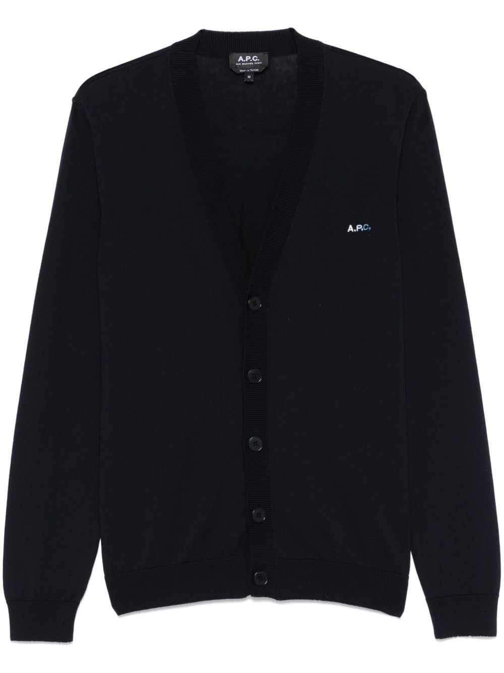 A.P.C. Jamie Cardigan - Blue | Editorialist