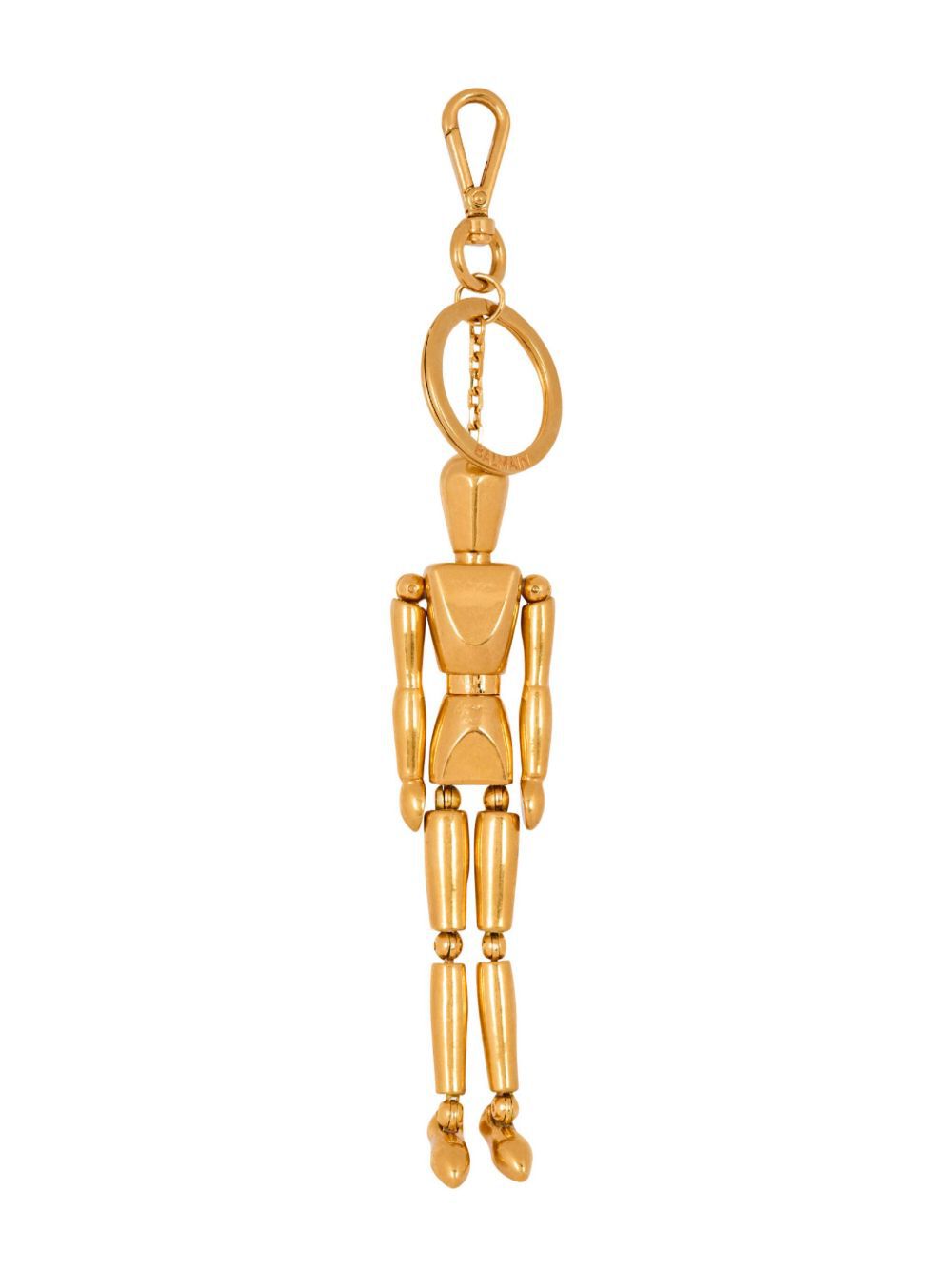 Balmain Brass Mannequin Key Ring - Gold | Editorialist