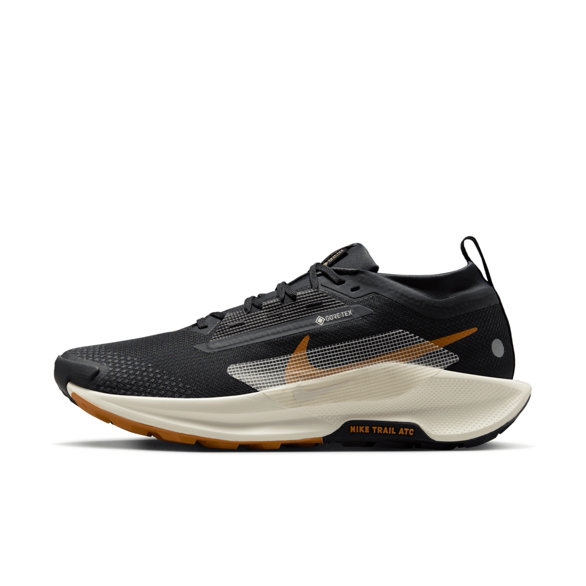 Nike Pegasus Trail 5 Gore-Tex Waterproof Trail Running Shoes - Black ...