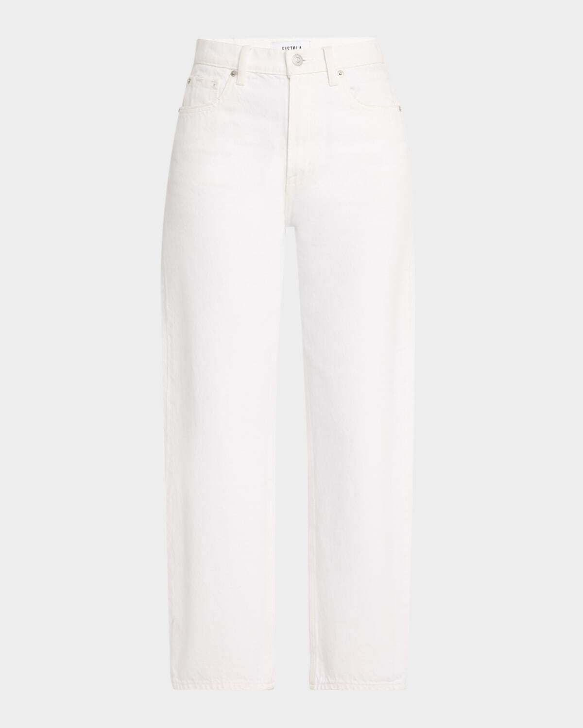 Pistola Wes Straight-Leg Jeans - Vivid White | Editorialist