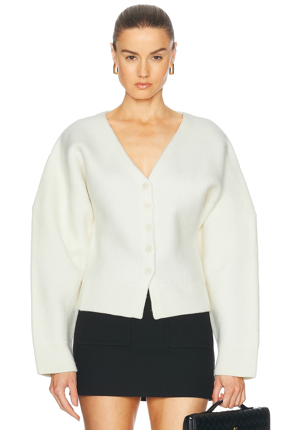 Eaves Arlet Knit Cardigan - Ivory | Editorialist
