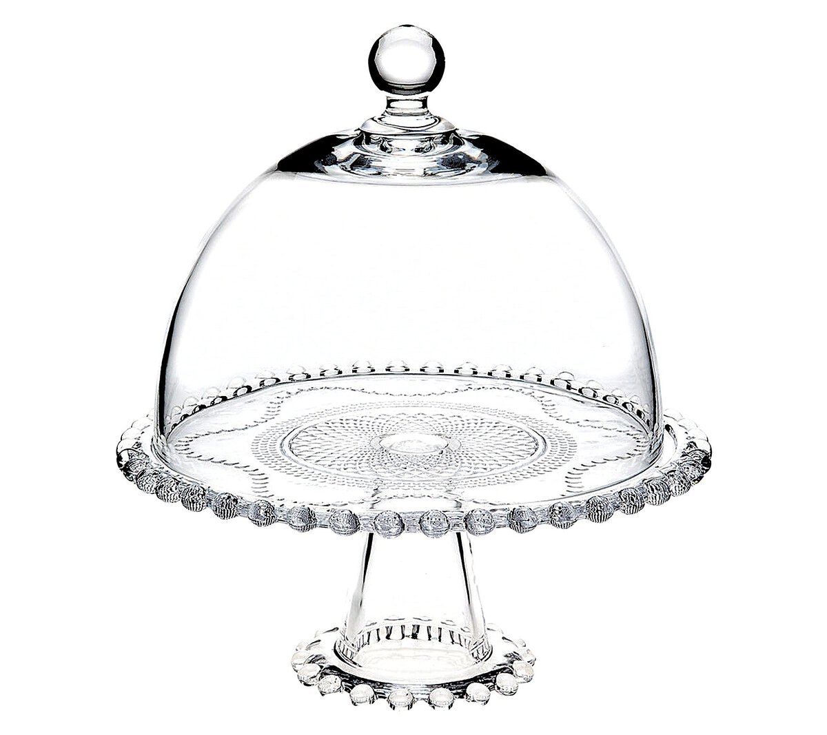Godinger Chesterfield Wide Cake Dome - One-Color | Editorialist