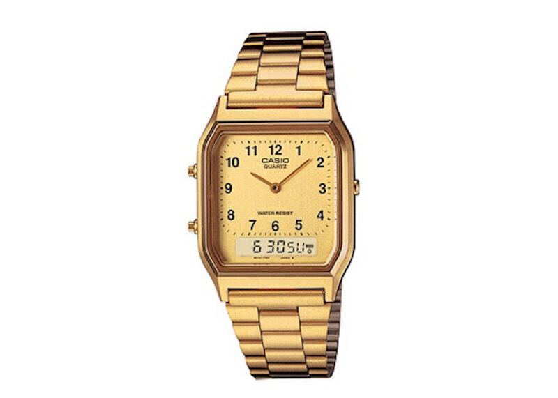 Casio Vintage Analog-Digital Watch - Stainless Steel | Editorialist