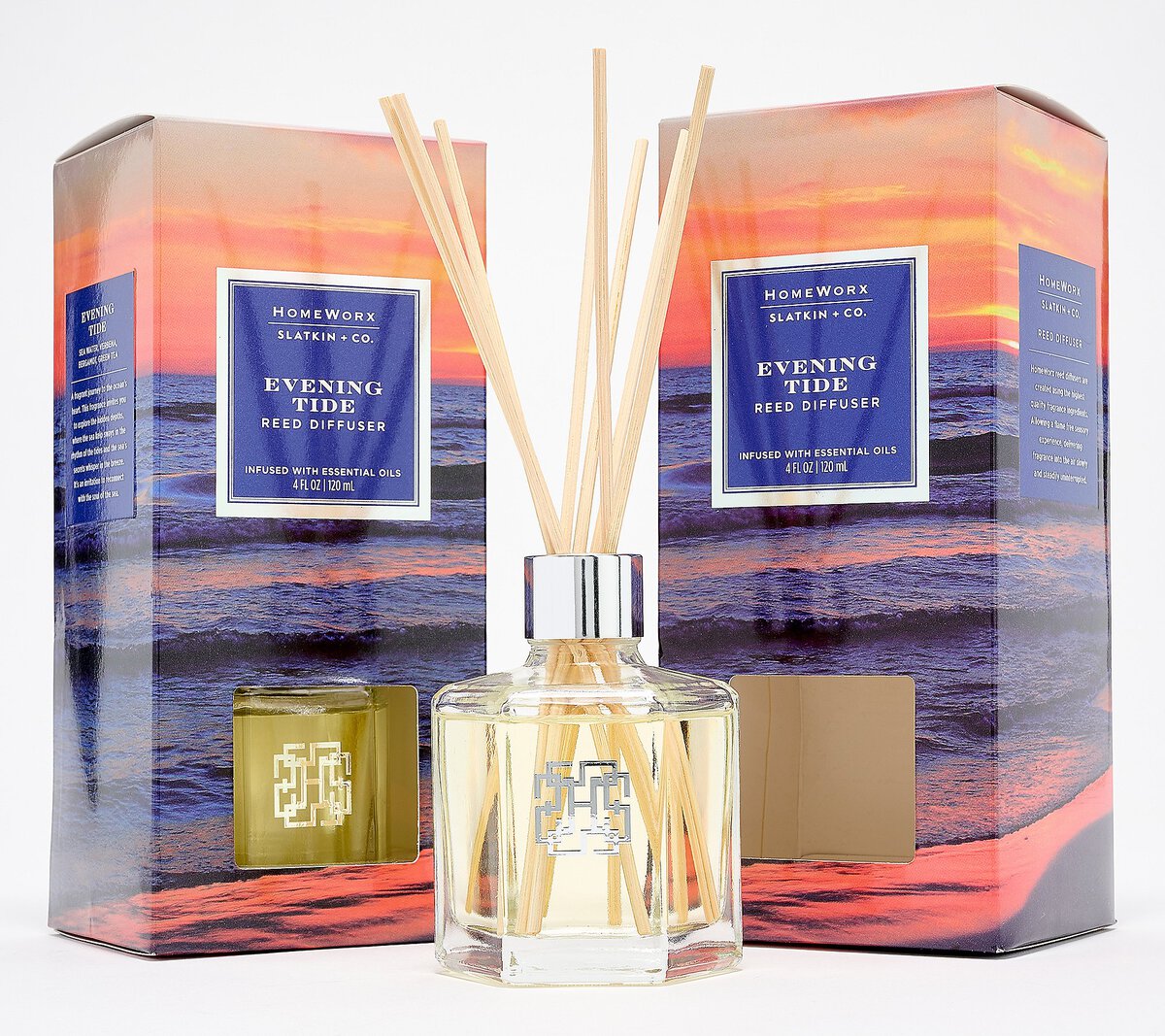 Homeworx By Slatkin + Co. S/2 Reed Diffusers Evening Tide - One-Color ...