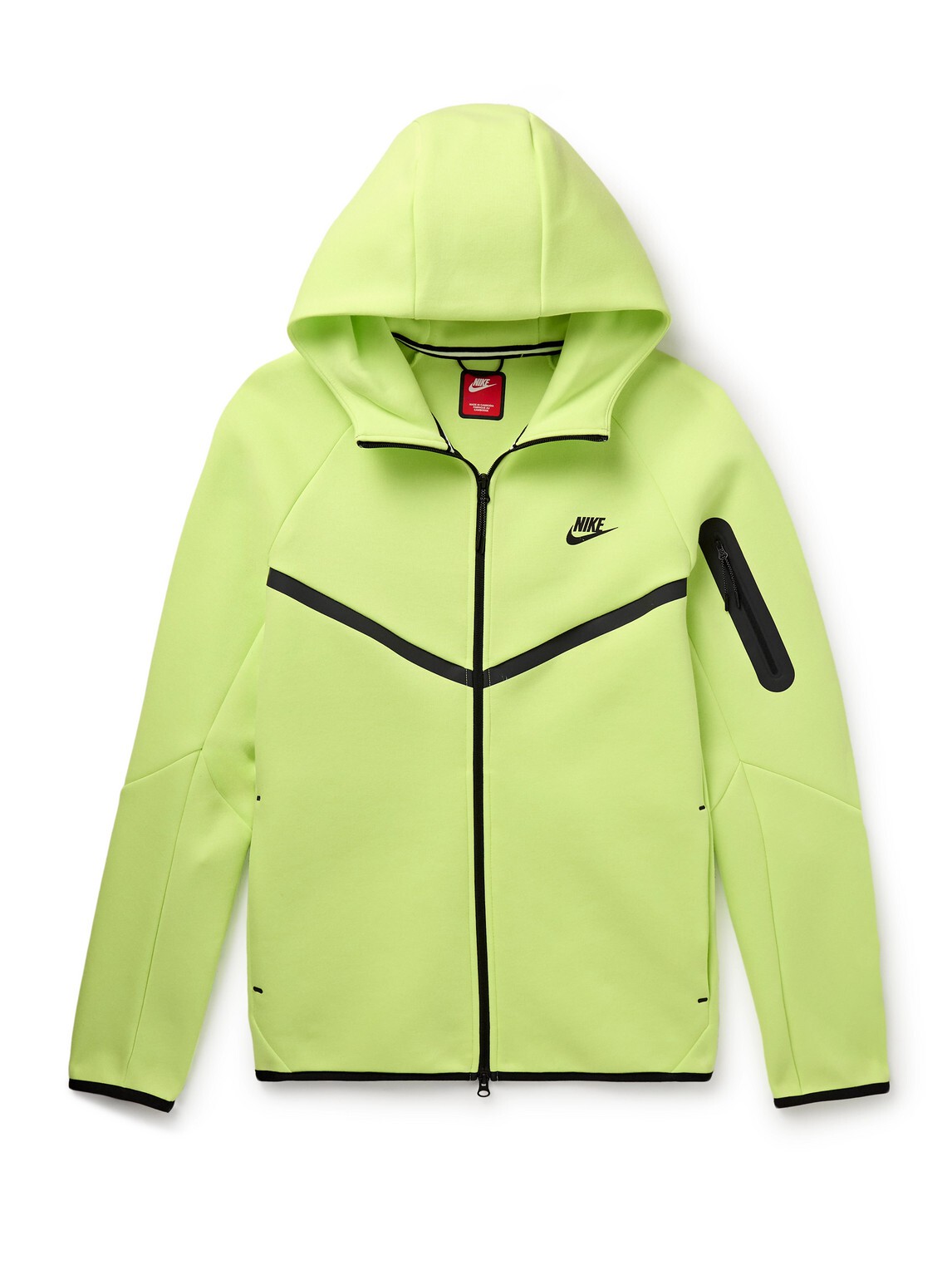 Nike Windrunner Logo-Print Cotton-Blend Tech Fleece Zip-Up Hoodie S ...