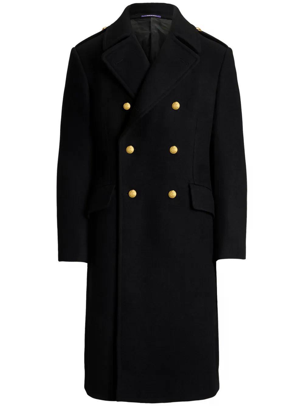 Ralph Lauren Melton Coat - Black | Editorialist